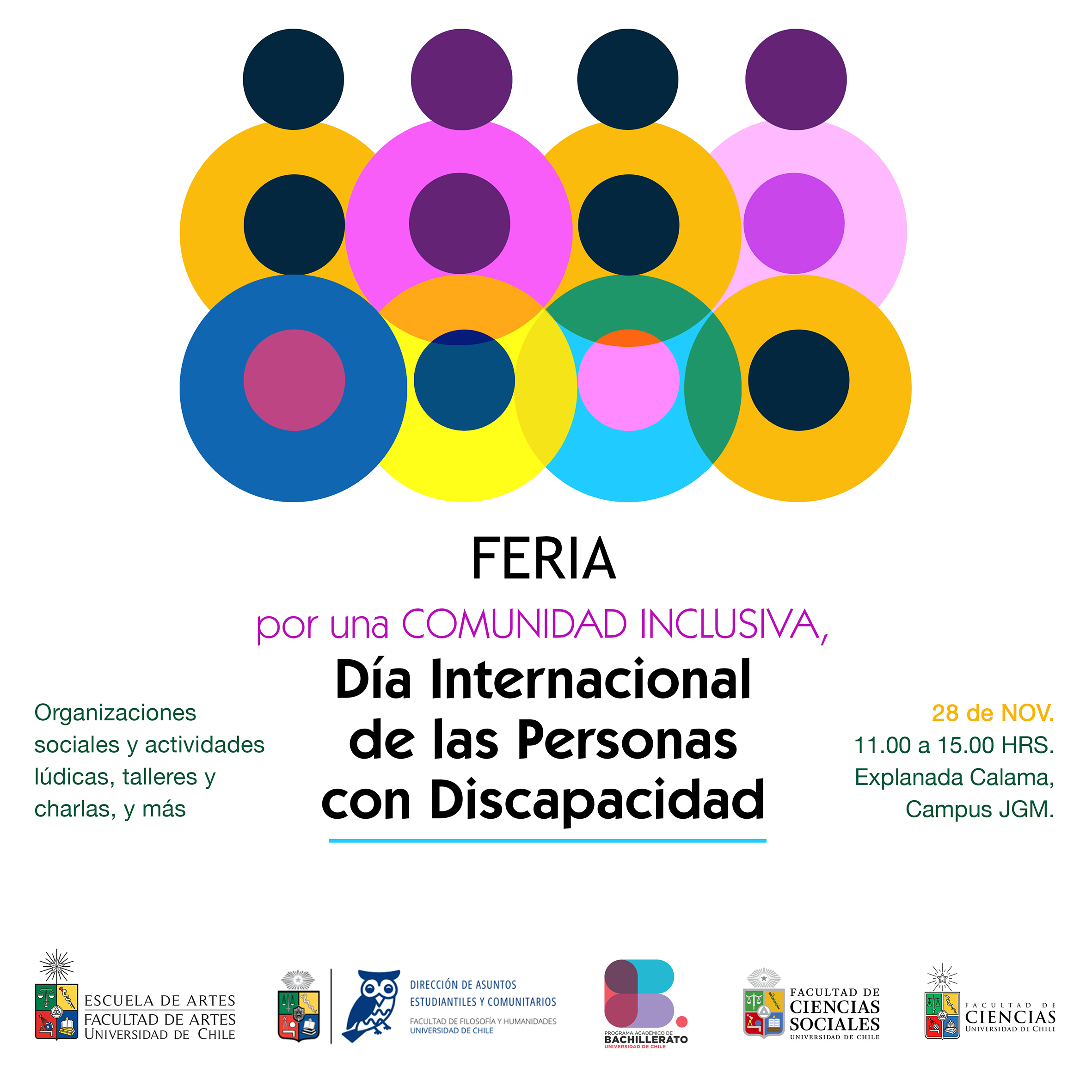 Feria Por una Comunidad Inclusiva, Día Internacional de las Personas ...