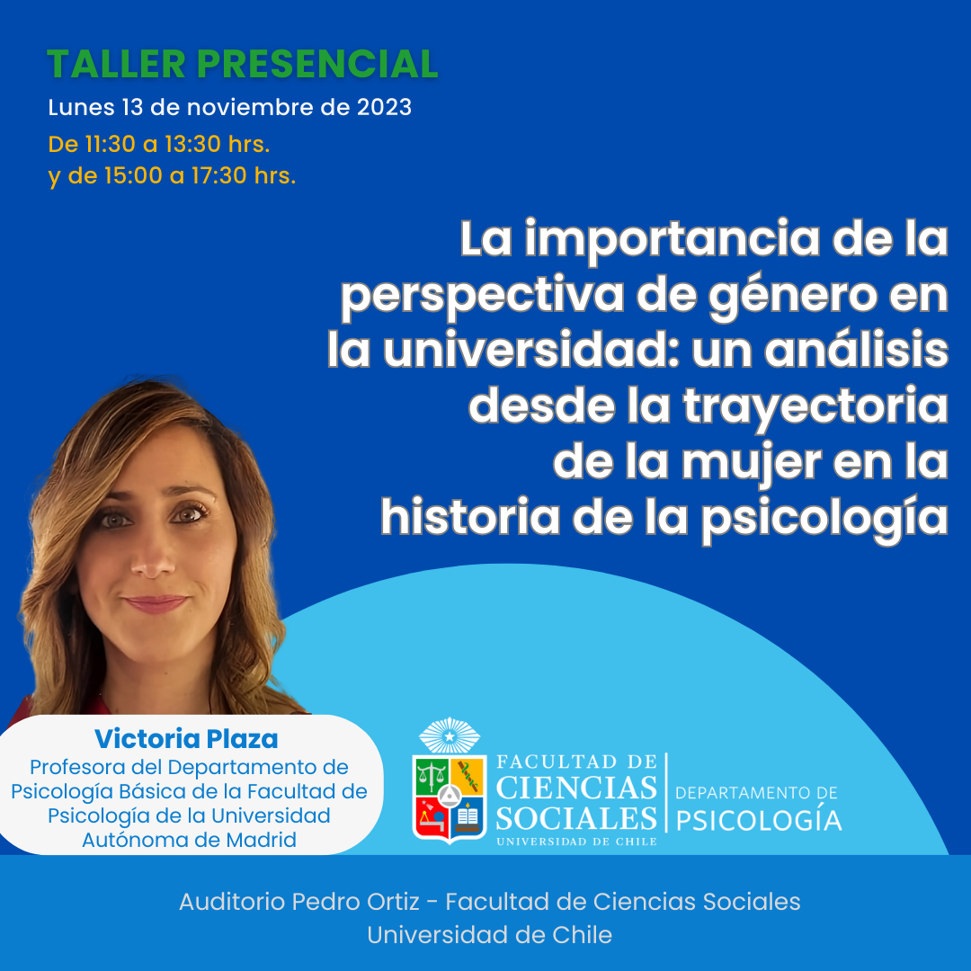 Taller La importancia de la perspectiva de género en la universidad: un análisis desde la ...